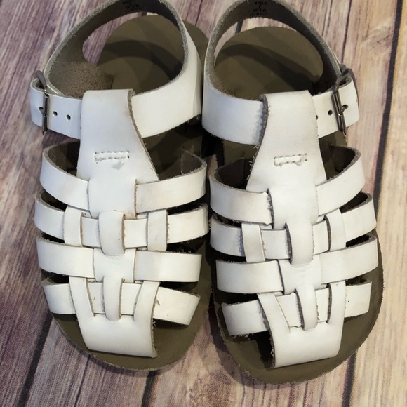 Salt Water Sandals by Hoy | Shoes | Sun Sans White Sandals | Poshmark